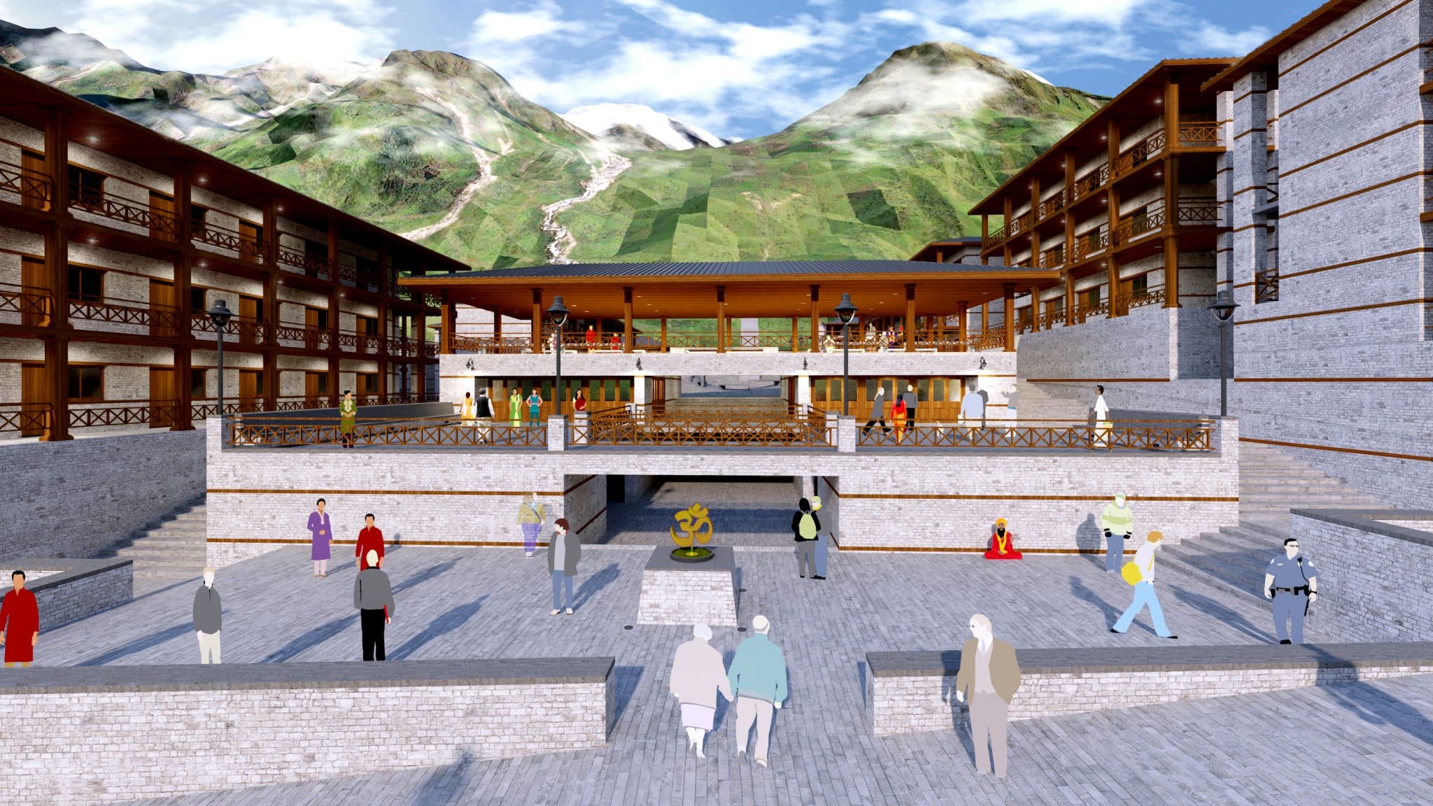 Kedarnath Redevelopment - INI Design Studio