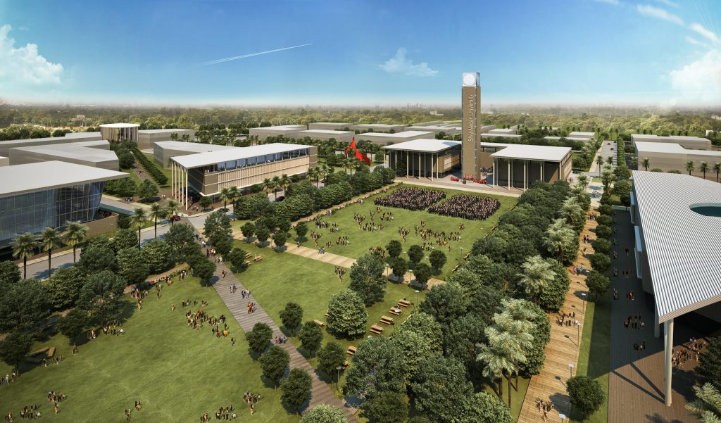 Shiv Nadar University (SNU) Masterplan - INI Design Studio