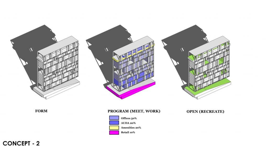 AUDA Habitat Centre - INI Design Studio