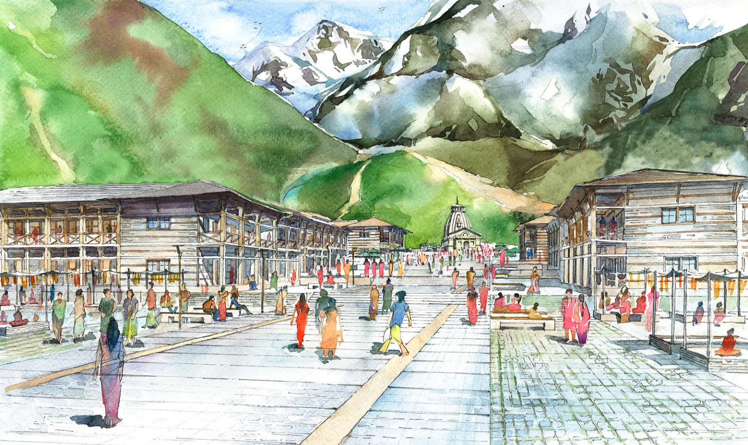 Kedarnath Redevelopment - INI Design Studio