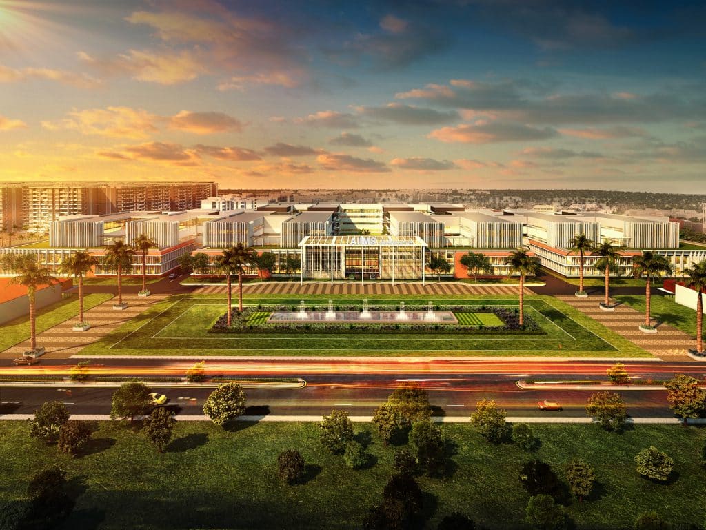 All India Institute of Medical Sciences (AIIMS) at Gorakhpur - INI Design Studio