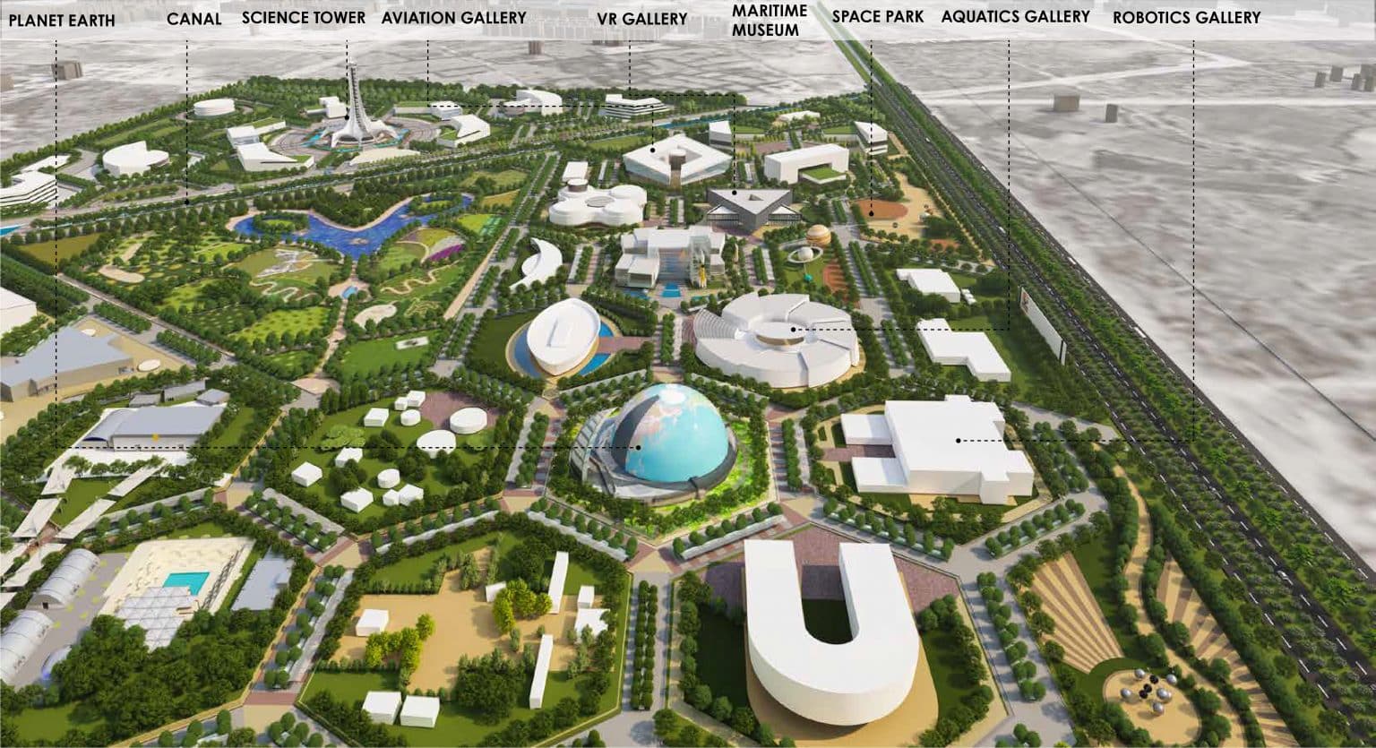 Gujarat Science City Master Planning - INI Design Studio