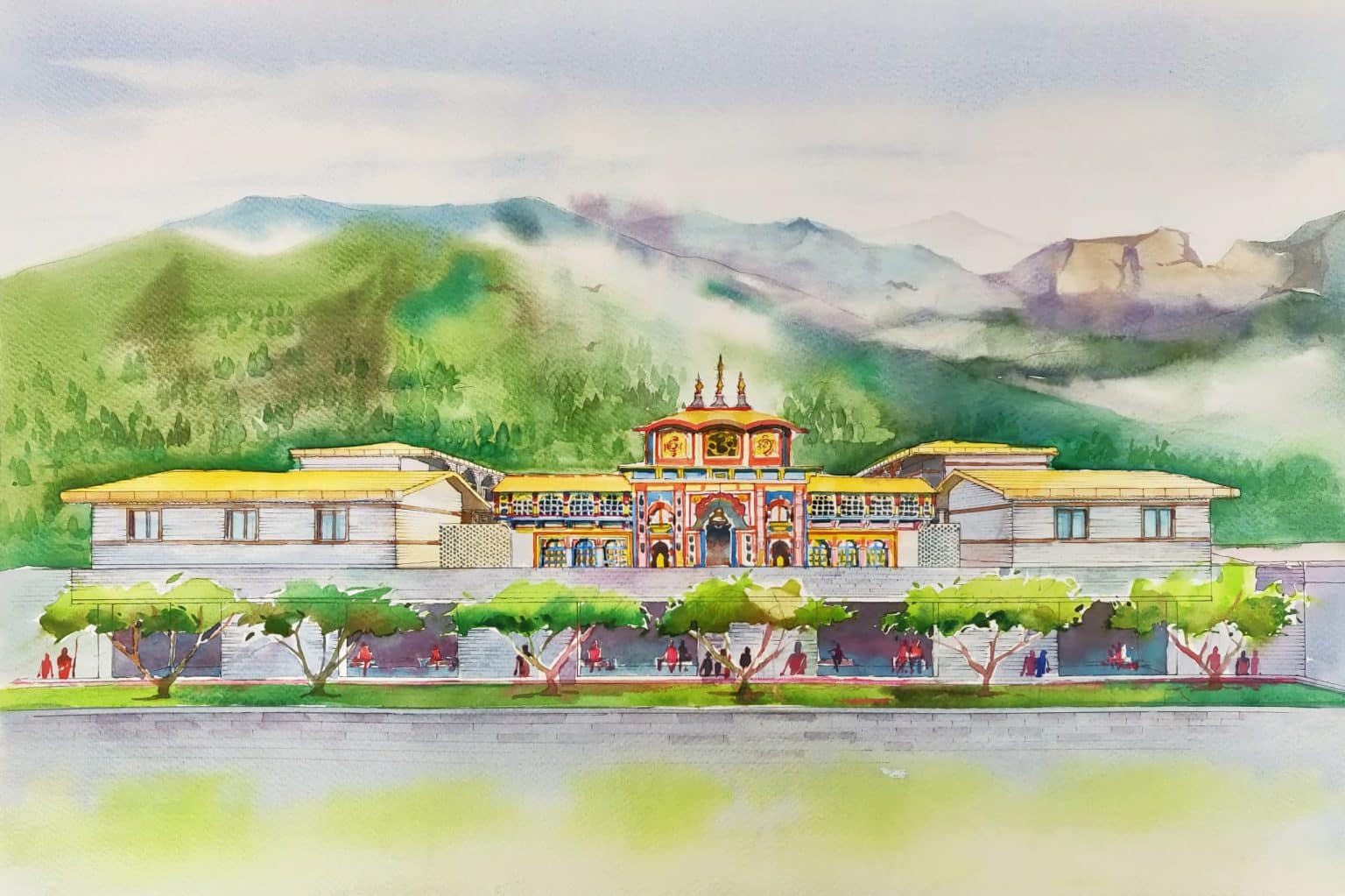 Badrinath Masterplan Development - INI Design Studio