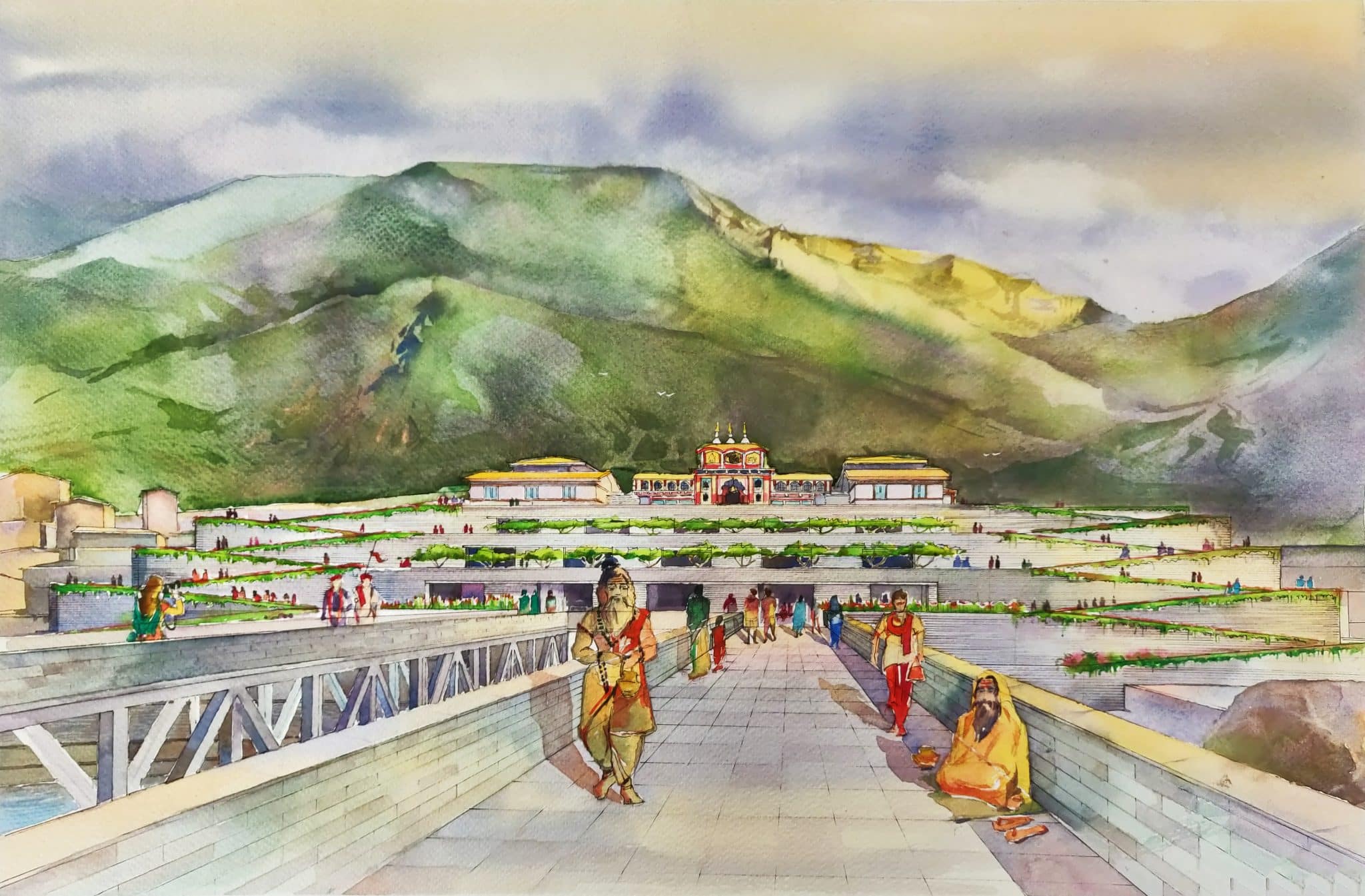 Badrinath Masterplan Development - INI Design Studio