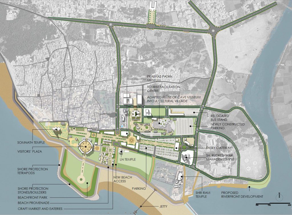 Development of Iconic Tourist Sites in India - Somnath - INI Design Studio