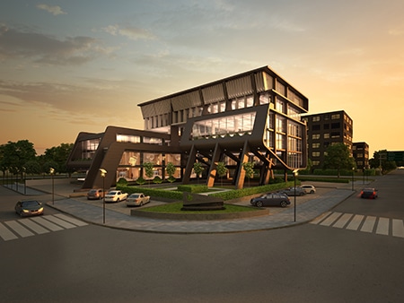 Dishman Pharmaceutical Corporate Headquarters - INI Design Studio