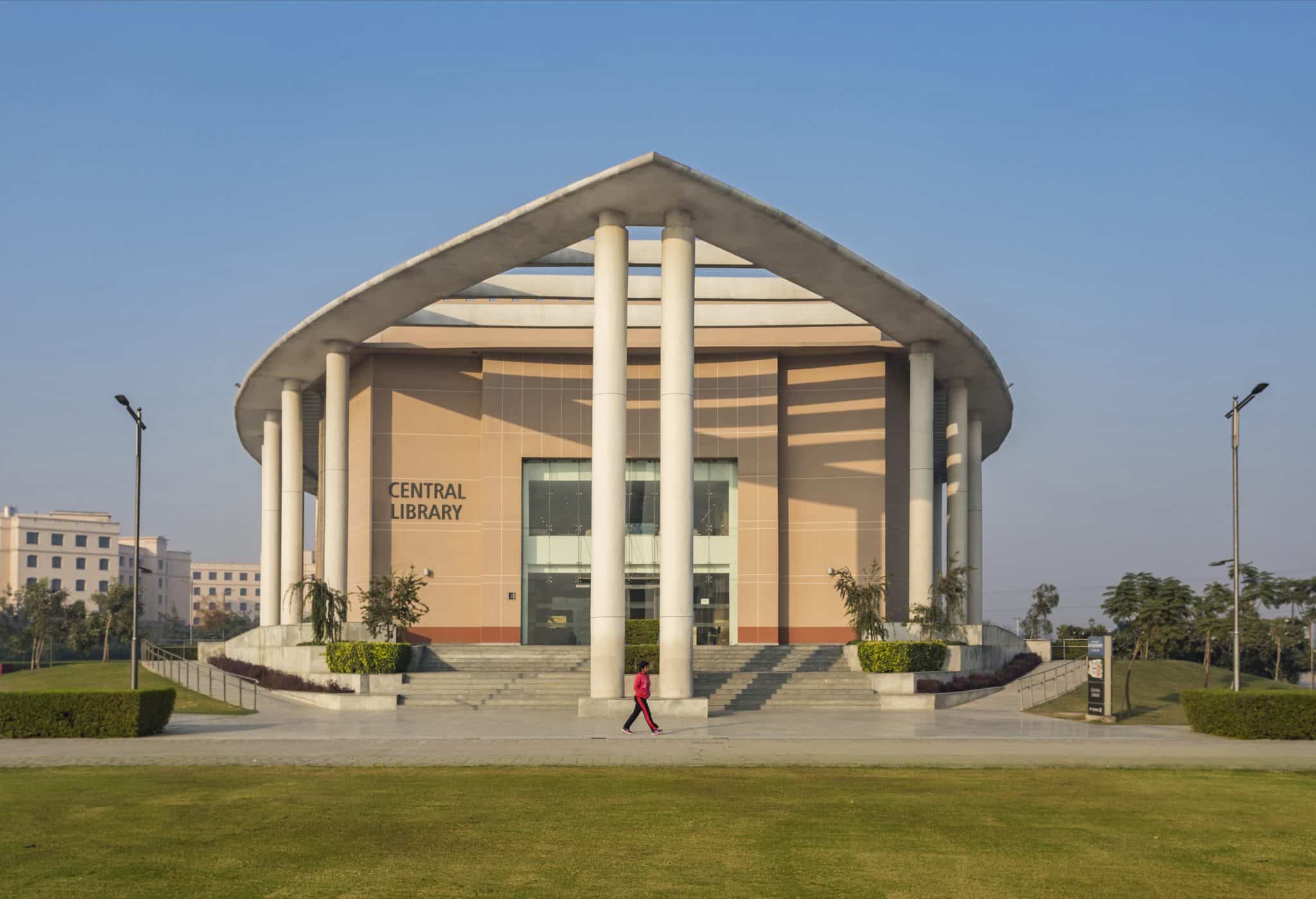 Central Library, Shiv Nadar University (SNU) - INI Design Studio