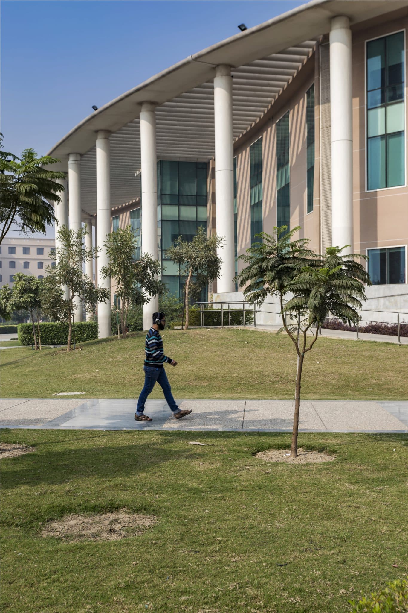Central Library, Shiv Nadar University (SNU) - INI Design Studio