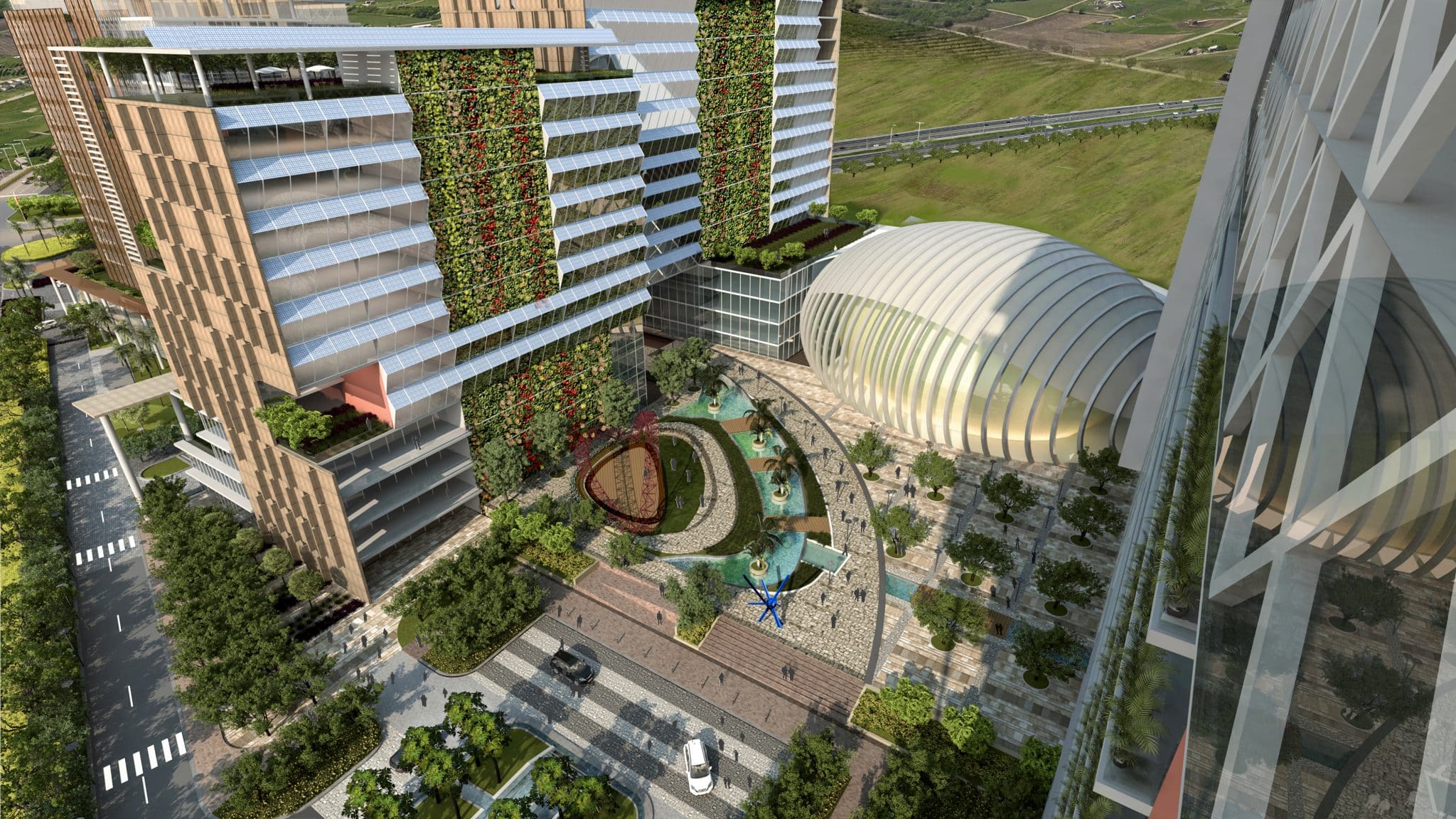 ITC Mixed-Use Development - INI Design Studio