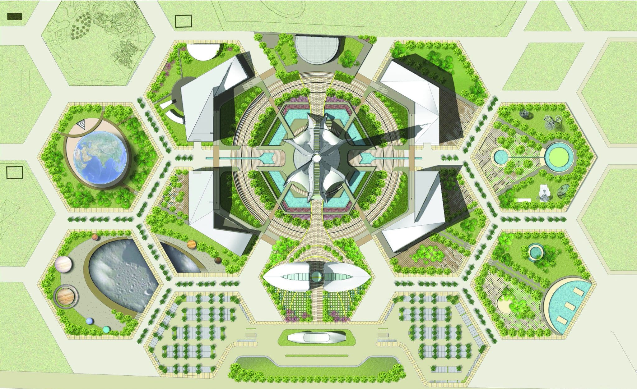 Gujarat Science City Master Planning - INI Design Studio