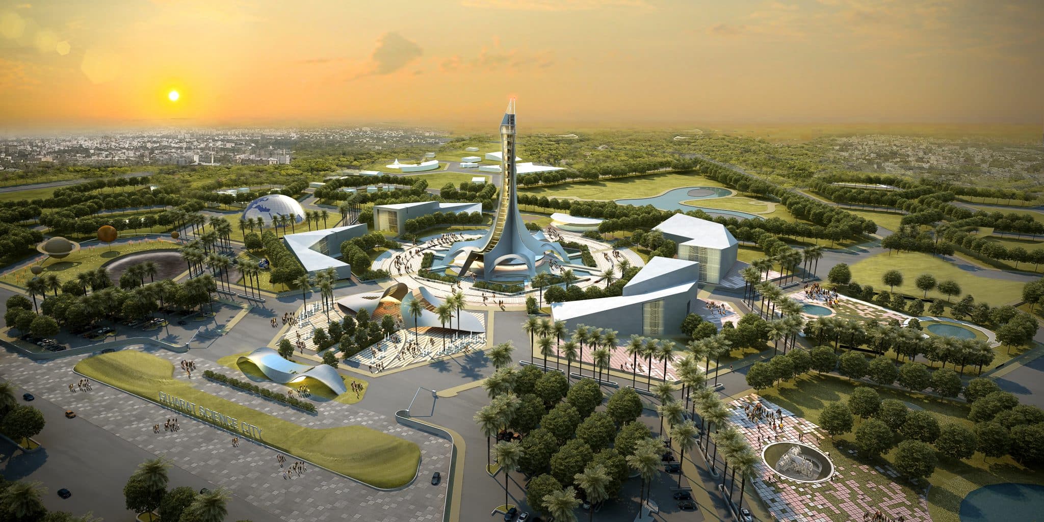 Gujarat Science City Master Planning - INI Design Studio