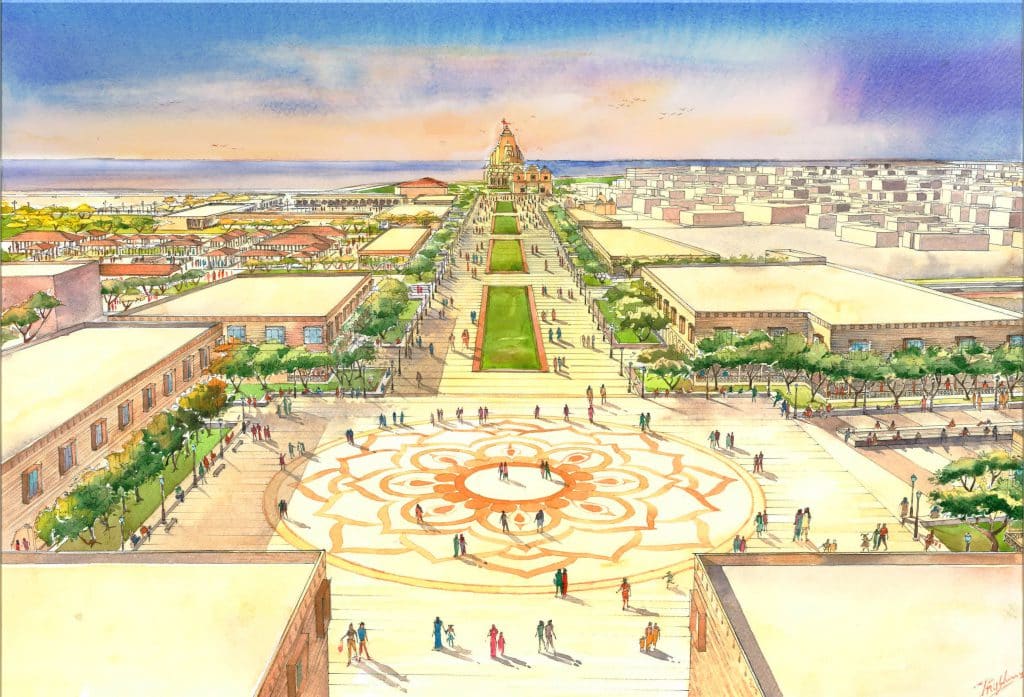 Development of Iconic Tourist Sites in India – Somnath – INI Design Studio