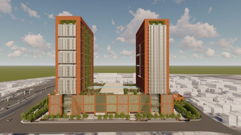 Surat Municipal Corporation High Rise Office Campus - INI Design Studio