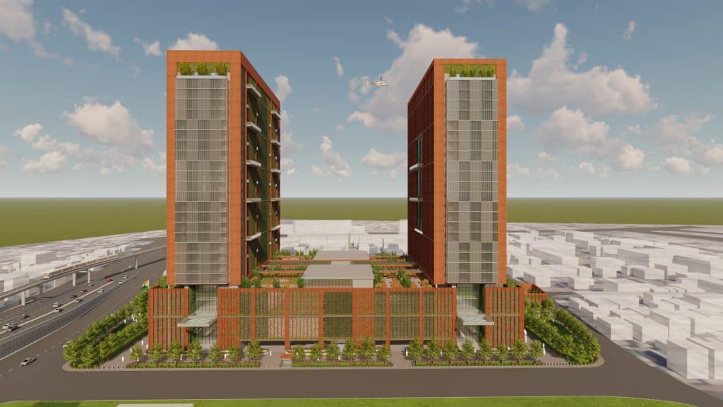 Surat Municipal Corporation High Rise Office Campus – INI Design Studio