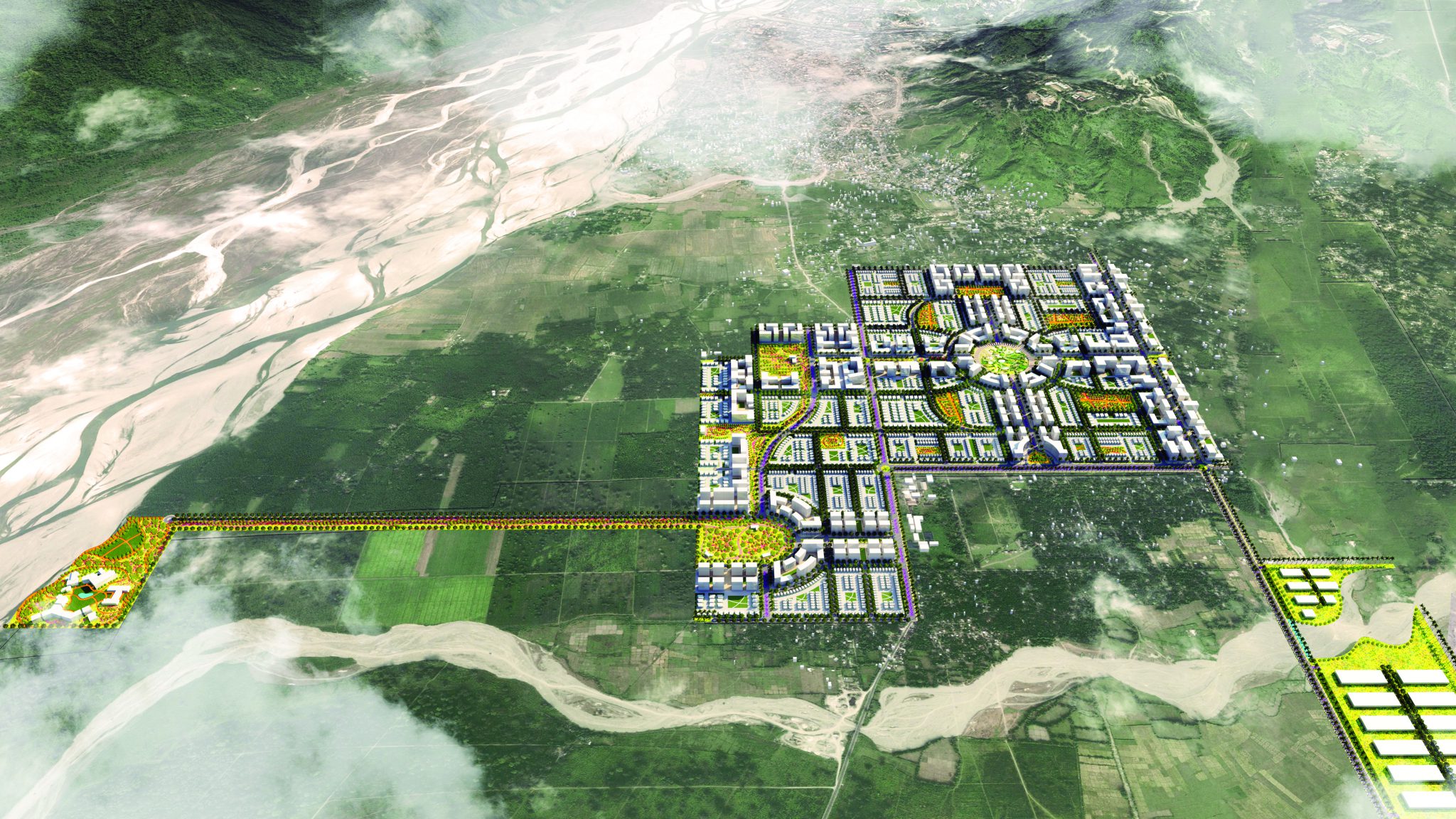New Jaigaon Master Plan - INI Design Studio