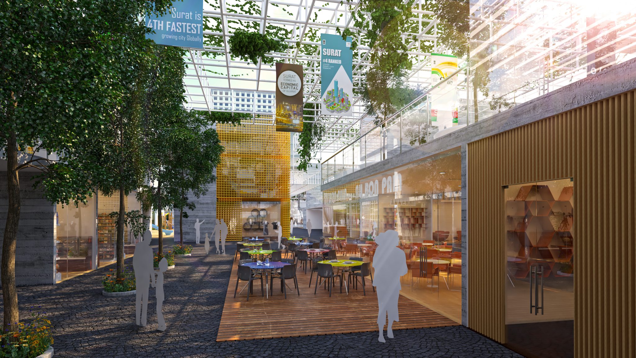 Surat City Square - INI Design Studio