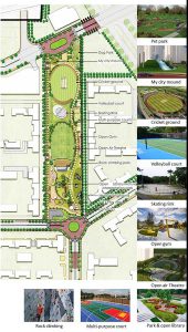 My City Township Landscape Masterplan - INI Design Studio