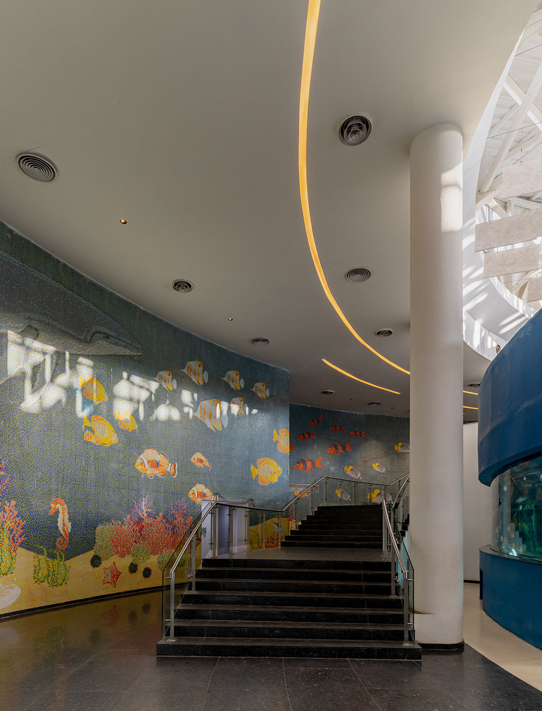 Aquatic Gallery at Science City - INI Design Studio