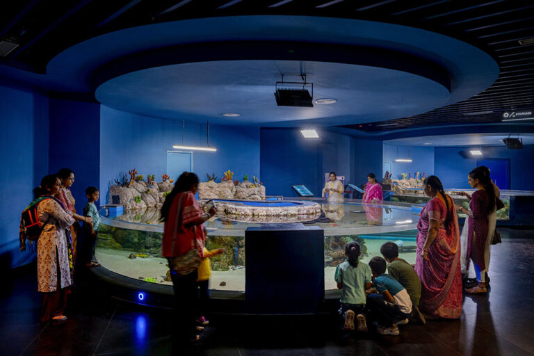 Aquatic Gallery at Science City - INI Design Studio