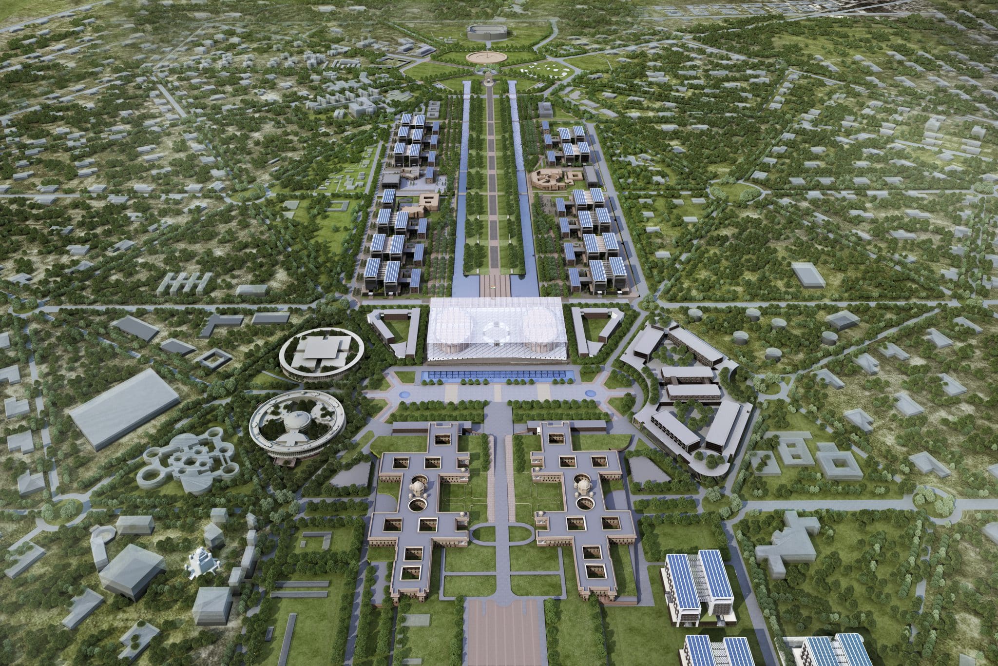 Parliament Complex, Common Central Secretariat and Central Vista - INI ...