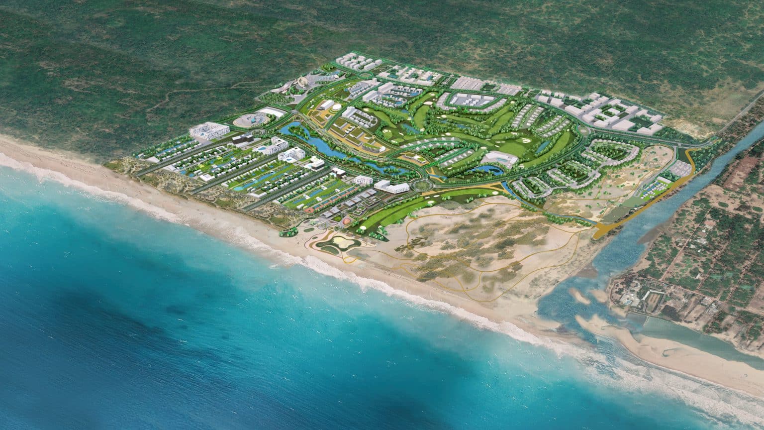 Master Plan for Shamuka Beach Development - INI Design Studio