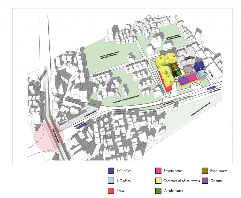 LIC Mixed-Use Development at Ahmedabad - INI Design Studio