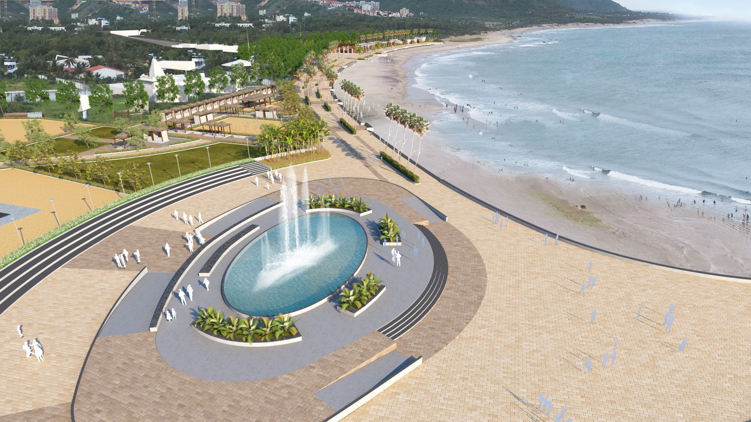 The Visakhapatnam Beachfront Development - INI Design Studio