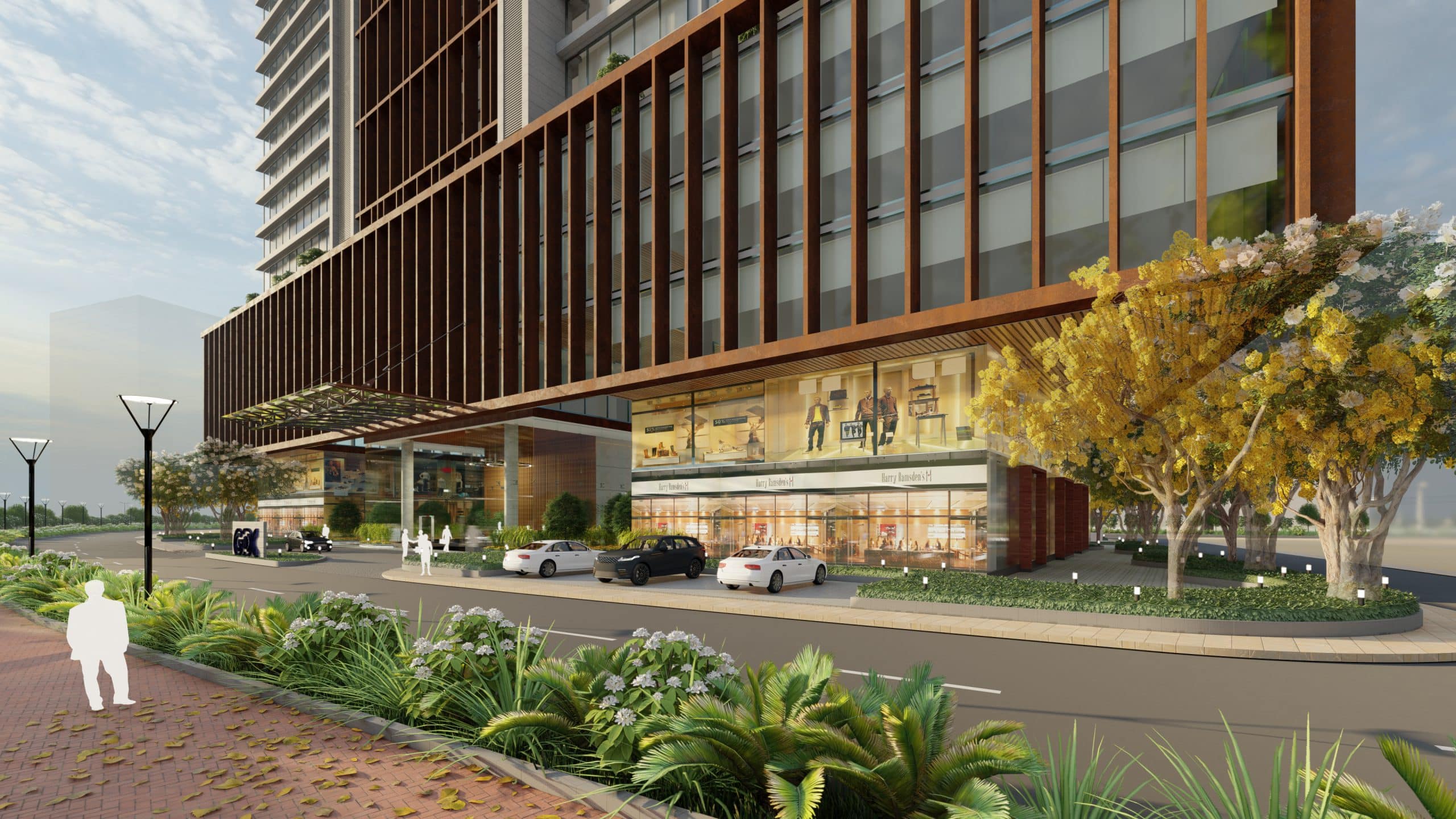 Confidential Tower At GIFT City INI Design Studio