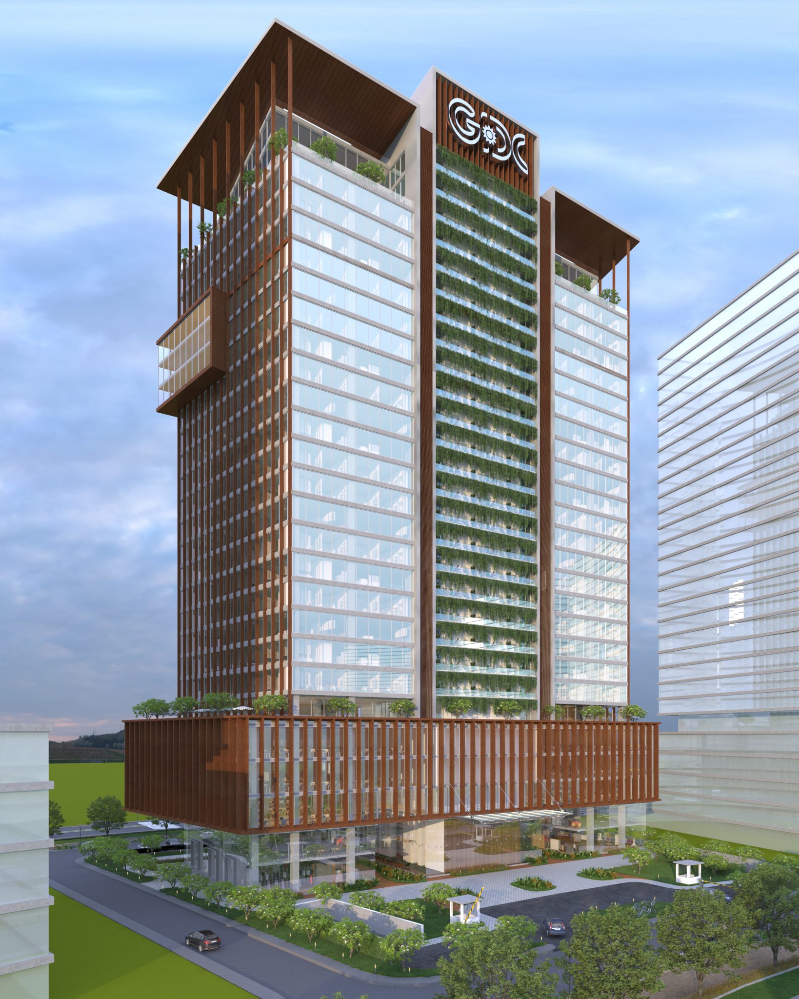 Confidential Tower at GIFT City - INI Design Studio