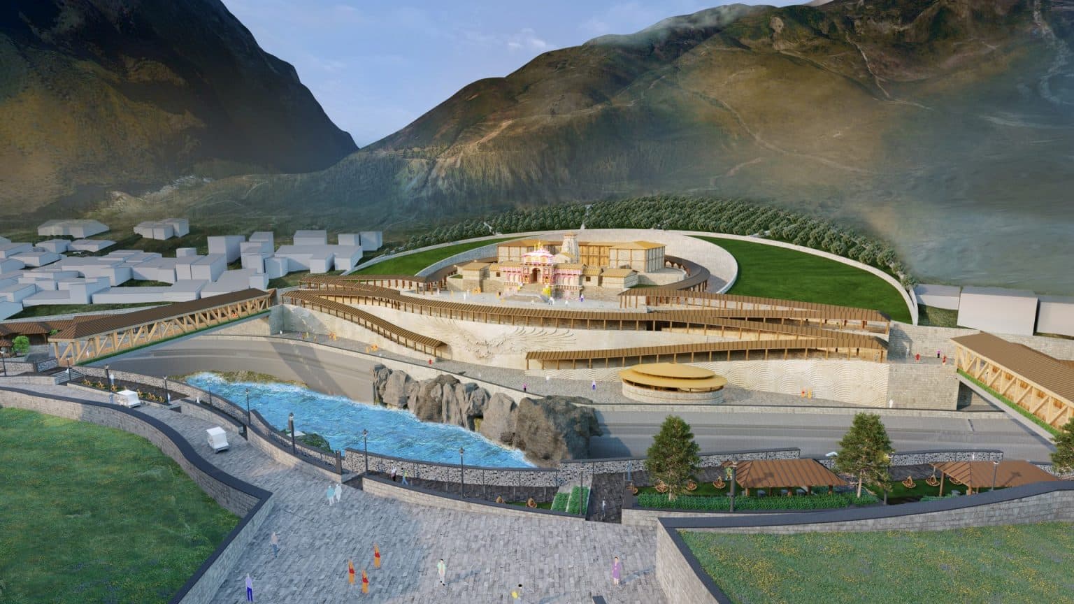 Badrinath Masterplan Development - INI Design Studio