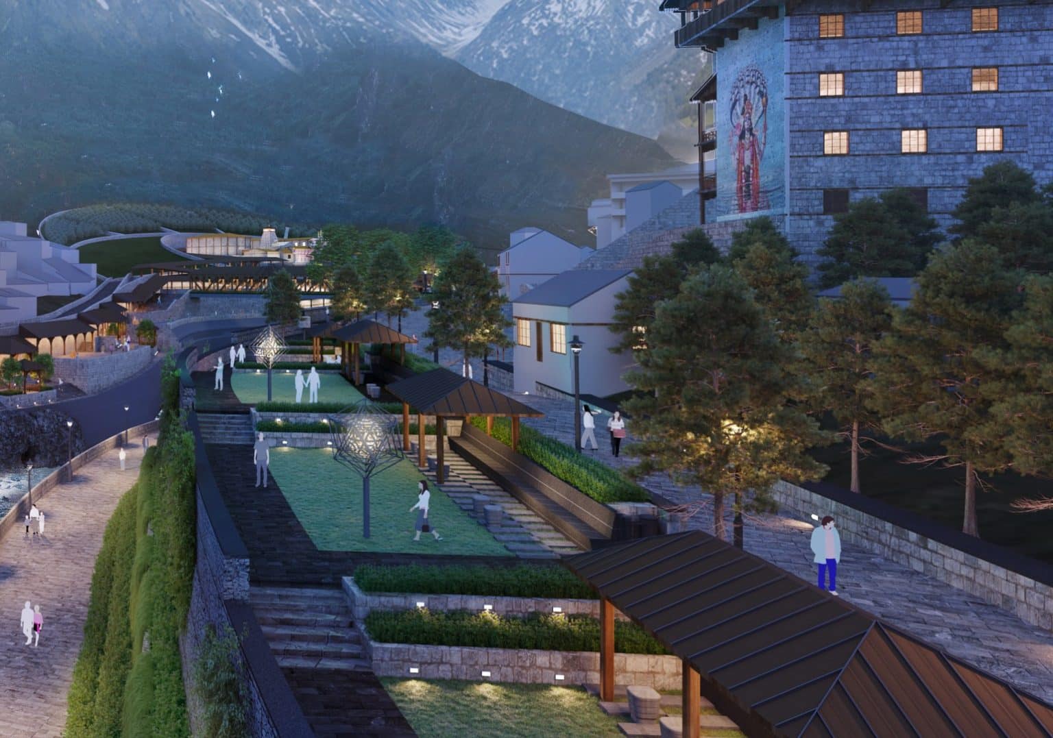 Badrinath Masterplan Development - INI Design Studio