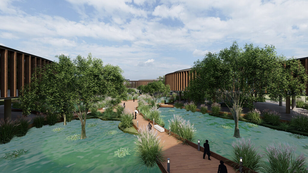 Patel Infra - HQ - Net-Zero Campus Masterplan - INI Design Studio