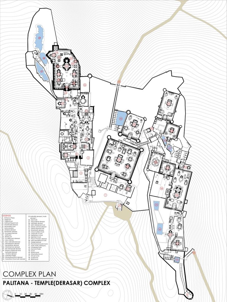 Palitana Rangmandap at Palitana Jain Temples Complex - INI Design Studio